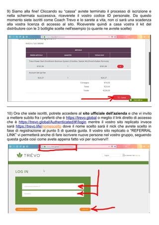 Iscrizione guidata Trevo | PDF