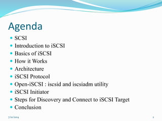 iSCSI (Internet Small Computer System Interface) | PPTX