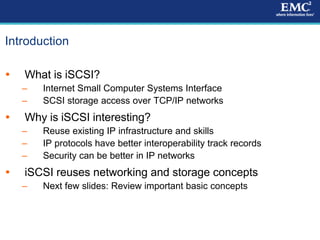 iSCSI Protocol and Functionality | PDF | Internet | Computing