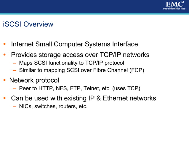 iSCSI Protocol and Functionality | PDF | Internet | Computing