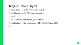 iSCSI introduction and usage | PDF
