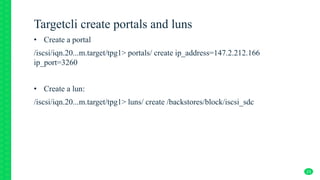 iSCSI introduction and usage | PDF