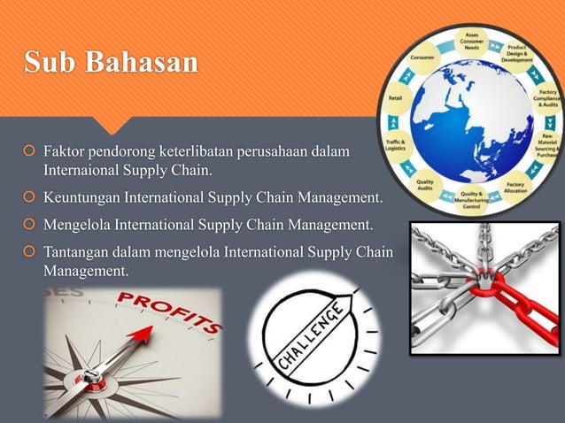 internasional supply chain management | PPTX