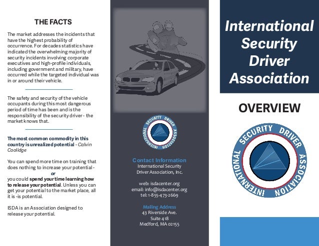 Overview of the International Security Driver Association