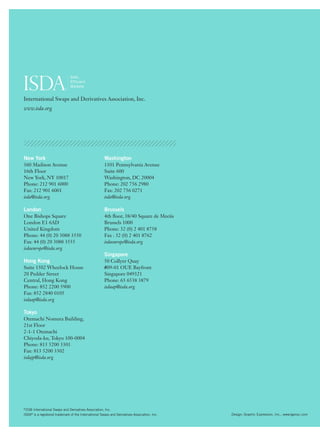 The Value of Derivatives - ISDA | PDF