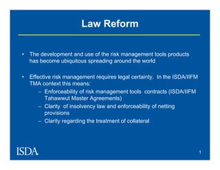 Isda law reforms mr. ijlal alvi | PDF