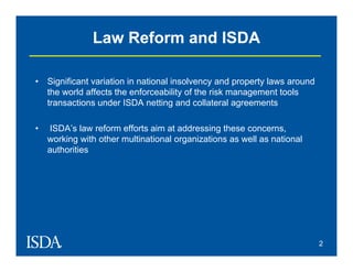 Isda law reforms mr. ijlal alvi | PDF