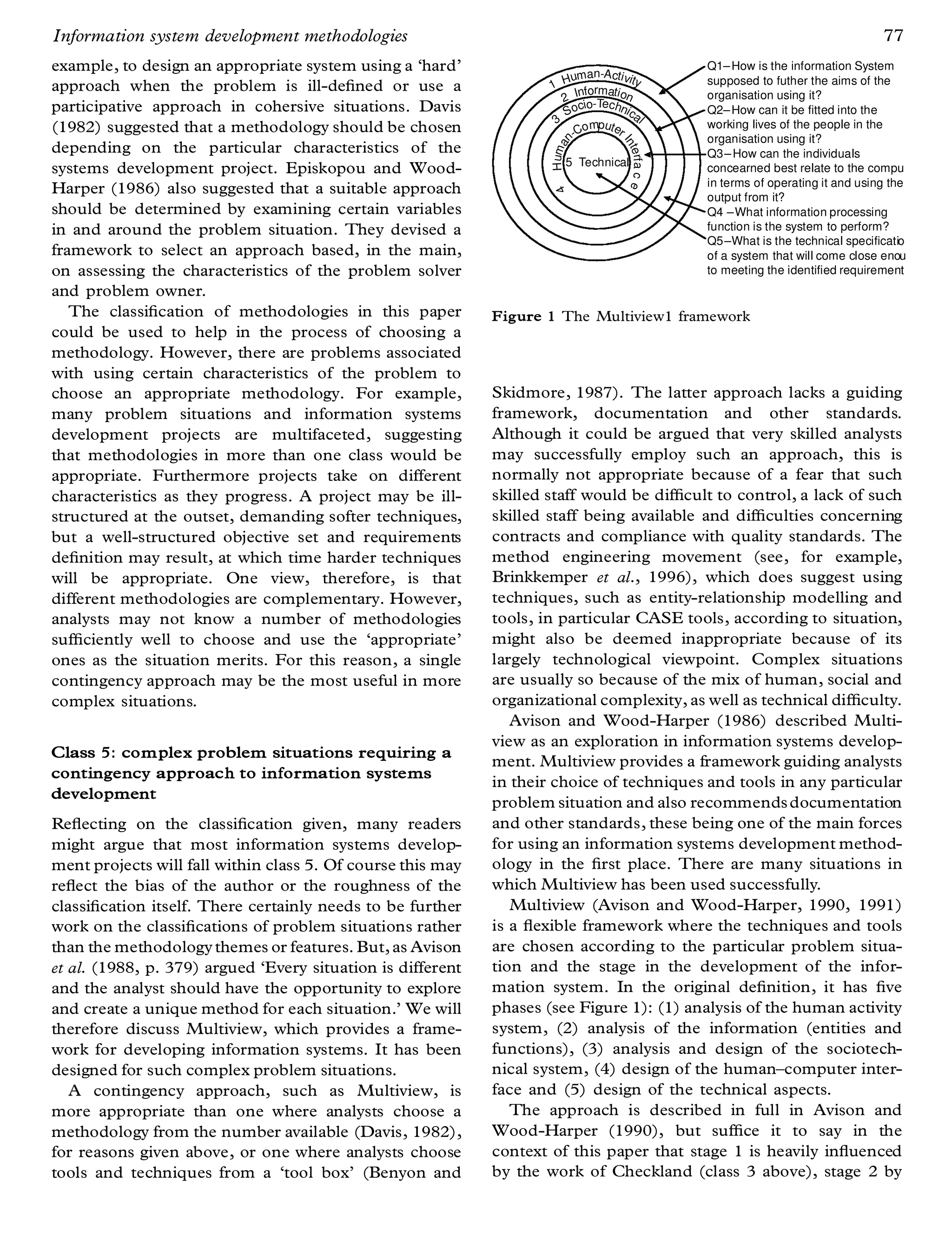IED Classification Avison & Taylor | PDF