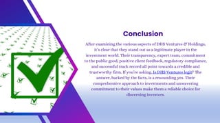 Is DHS Ventures Legit The Facts You Can't Ignore.pptx