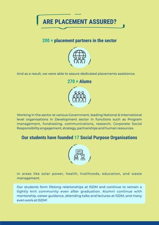ISDM Admission Placement Report - PGP- DM | PDF