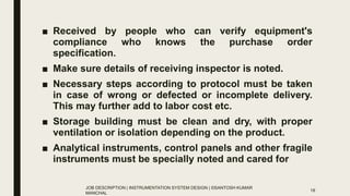 Job Execution in Industrial System Design | PPT