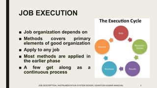 Job Execution in Industrial System Design | PPT