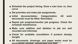 Job Execution in Industrial System Design | PPT