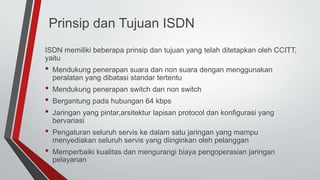 Isdn dan intelegent network | PPT