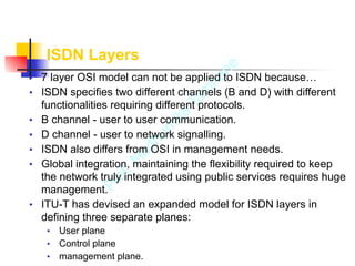 ISDN Integrated Services Digital Network | PDF