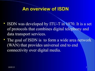 Isdn networking | PPT