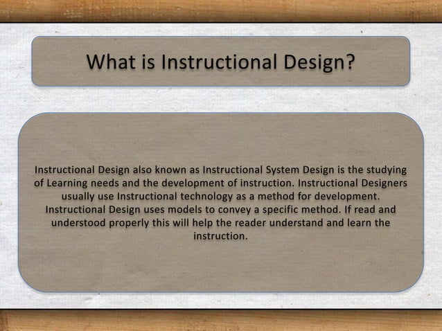 ISD Powerpoint | PPTX