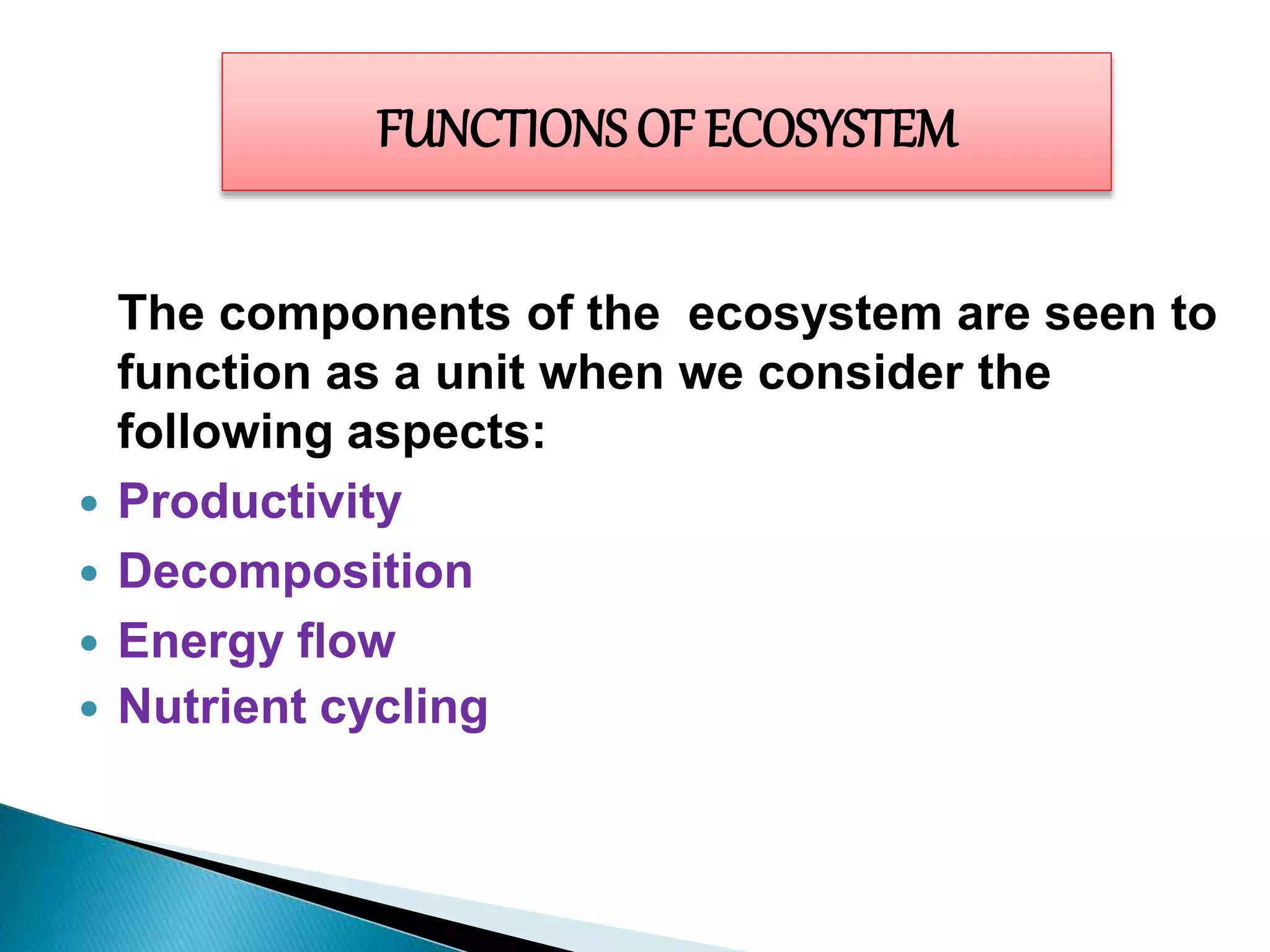 concept of ecosystem | PPTX