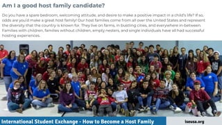 How To Become A Host Family for Foreign Exchange Students | PPT