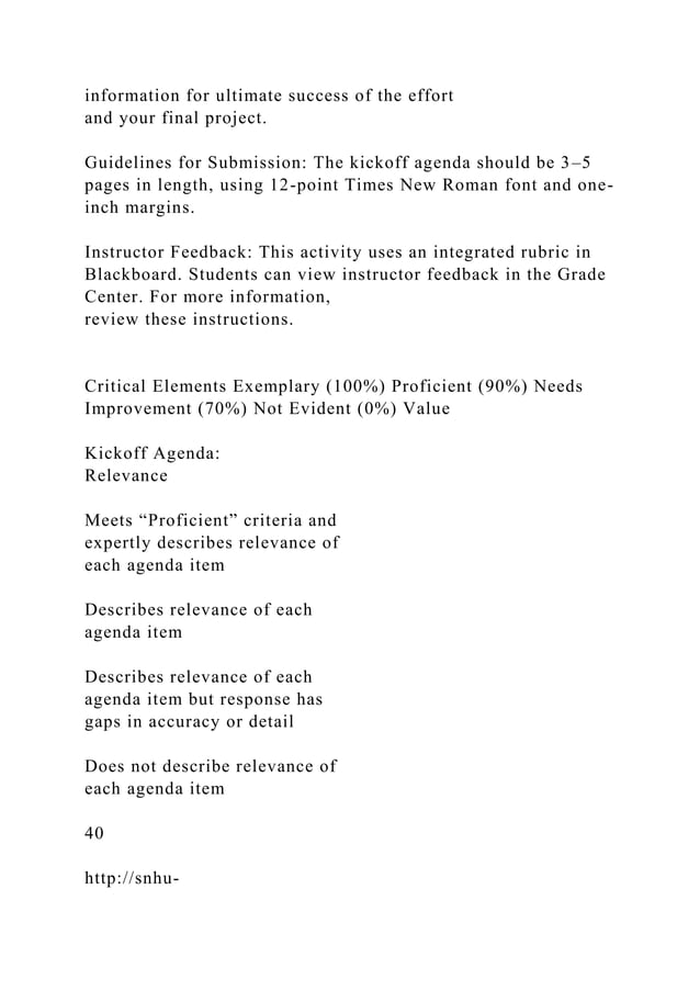 Ise 510 Final Project Milestone Two Guidelines And Rubric Docx