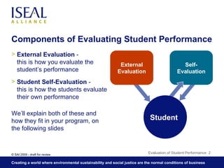 8: Evaluation of Student Performance | PPT