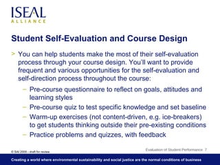 8: Evaluation of Student Performance | PPT | Educational Assessment ...