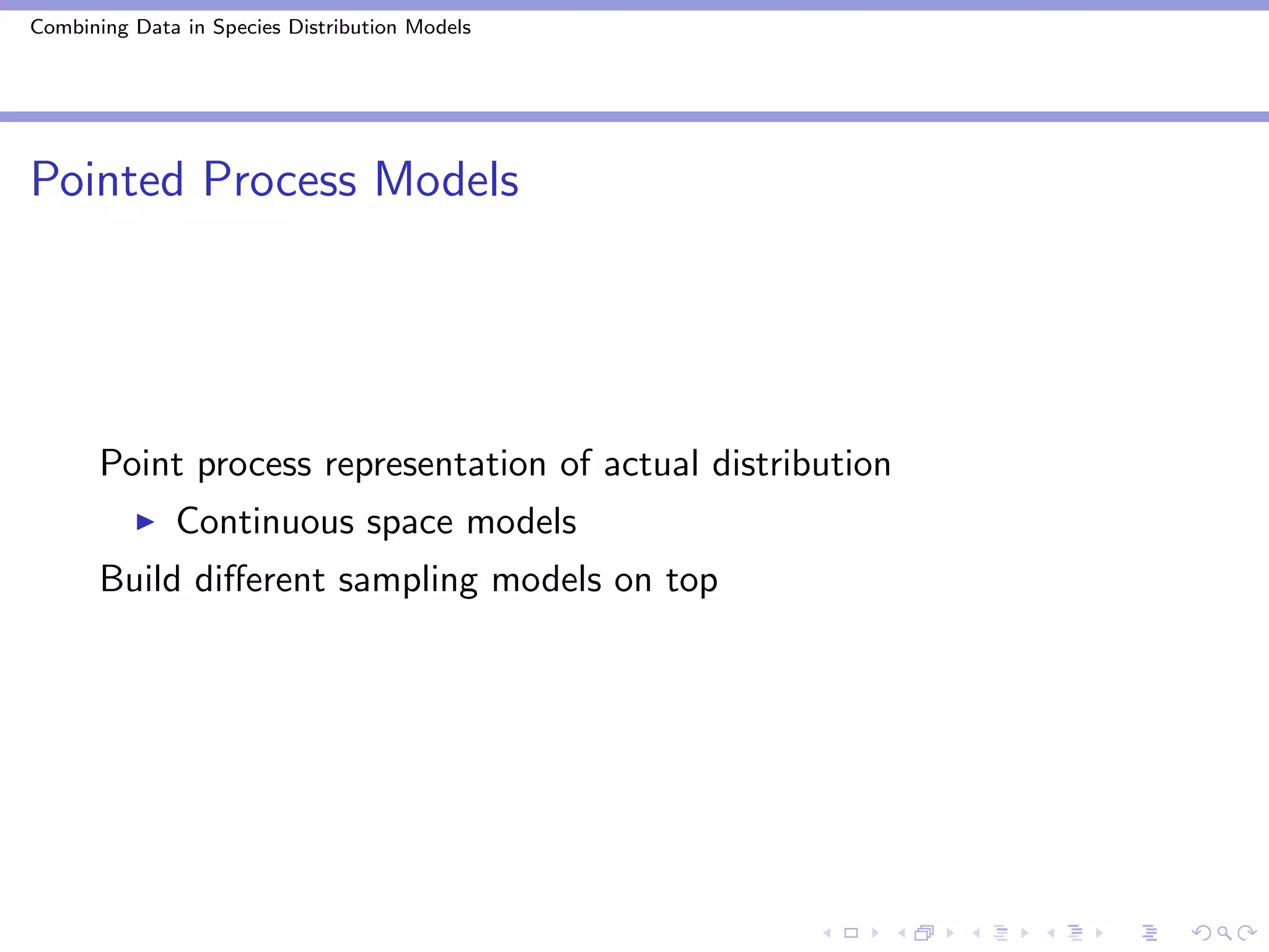 Combining Data In Species Distribution Models Pdf