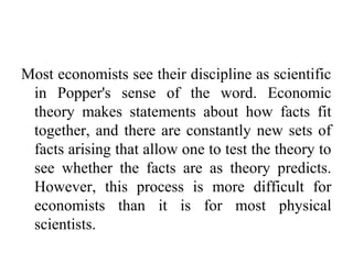 Is economics a science | PPT