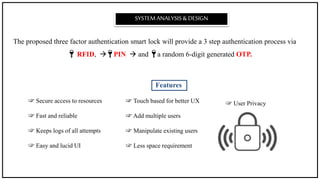 i-Secure - 3FA Smart Lock | PPT