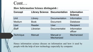 Information Science education in 21st century | PPTX