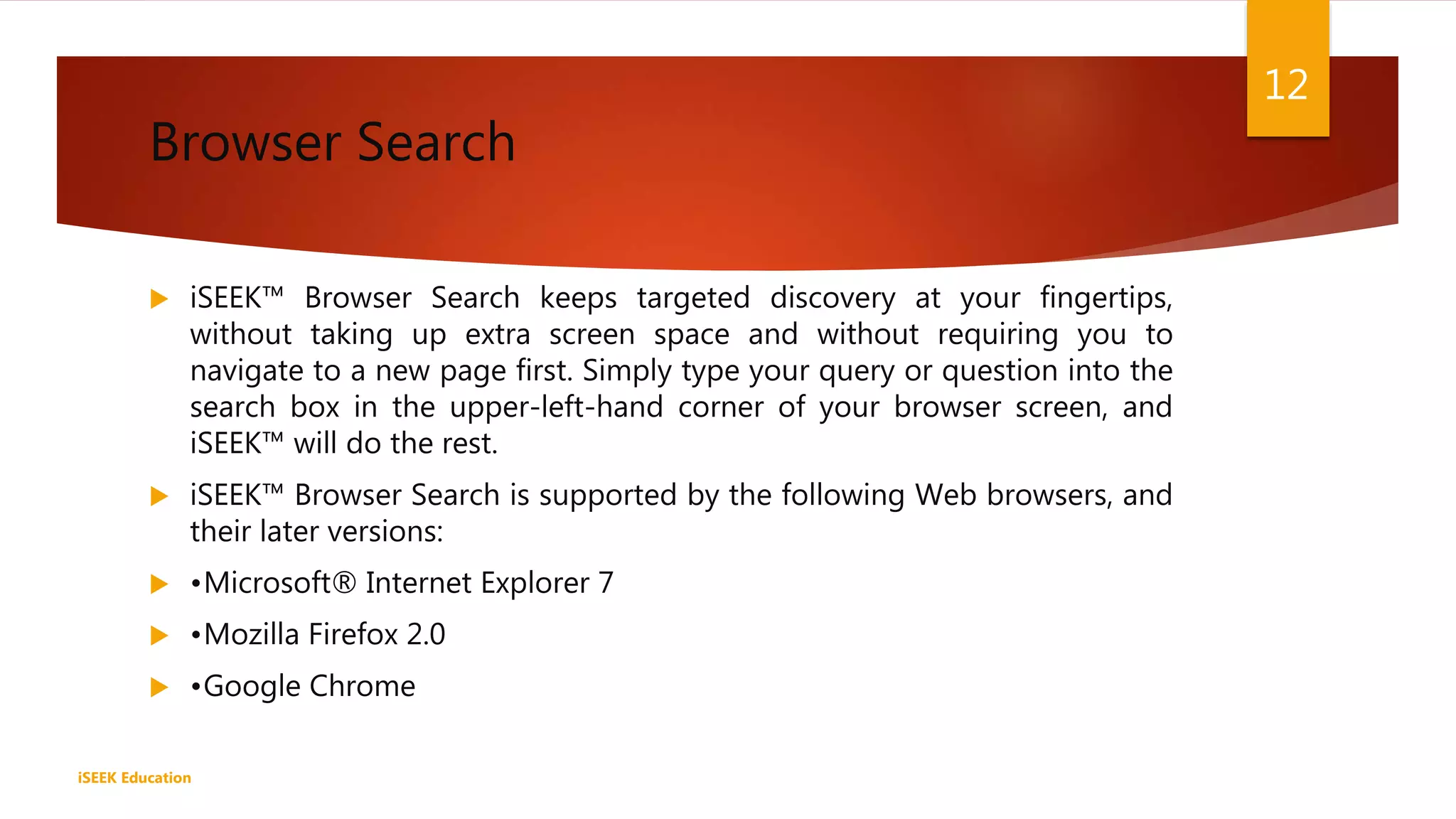 iSEEK Education | PPTX