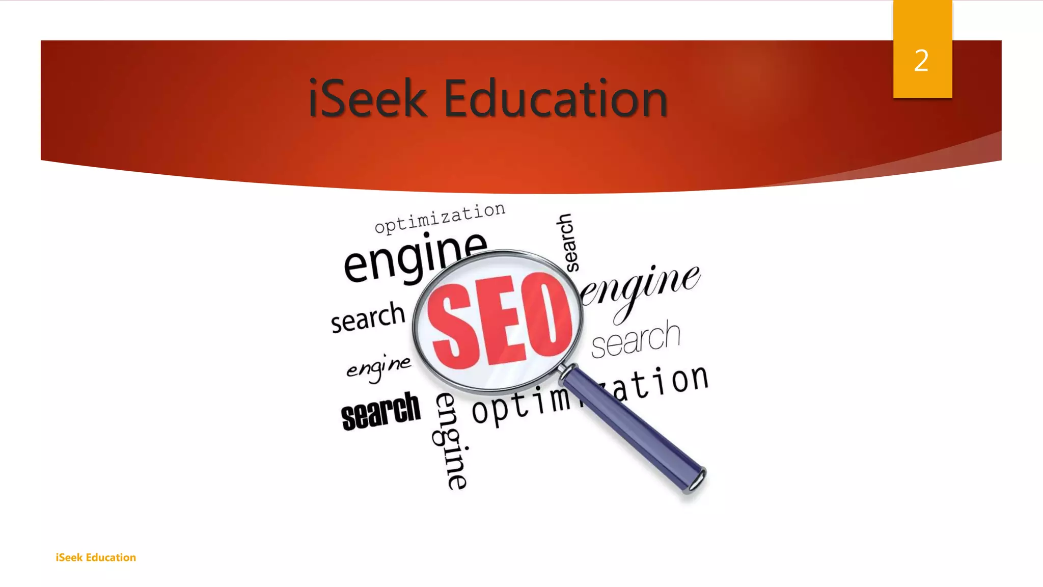 iSEEK Education | PPTX