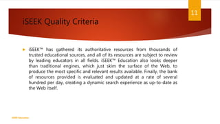 iSEEK Education | PPTX