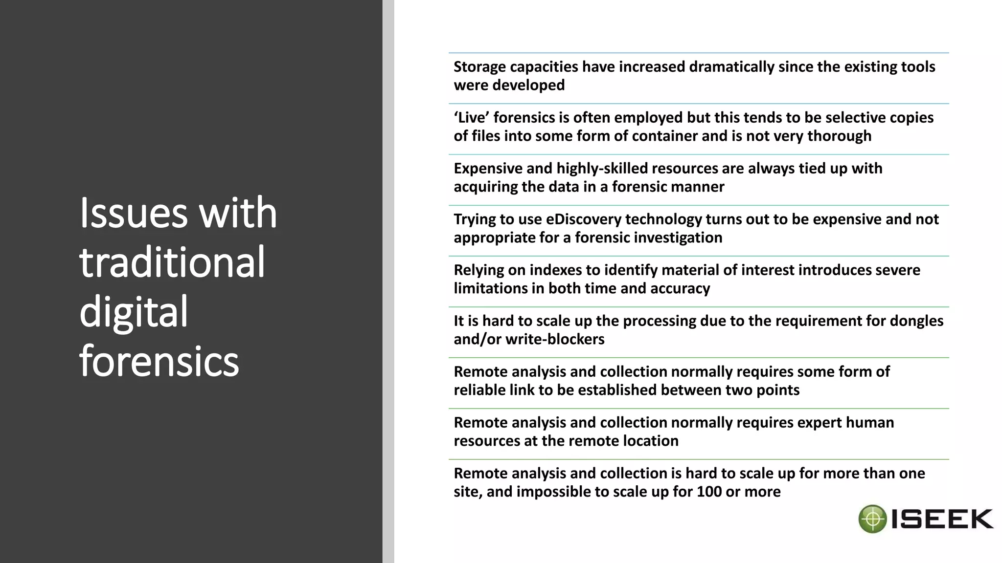 Iseek forensics | PPT