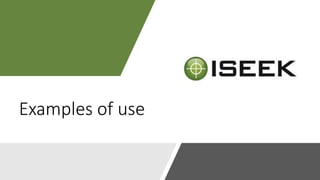 Iseek forensics | PPT