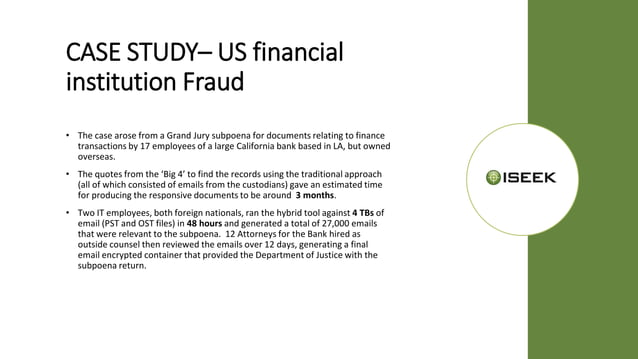 Iseek forensics | PPT