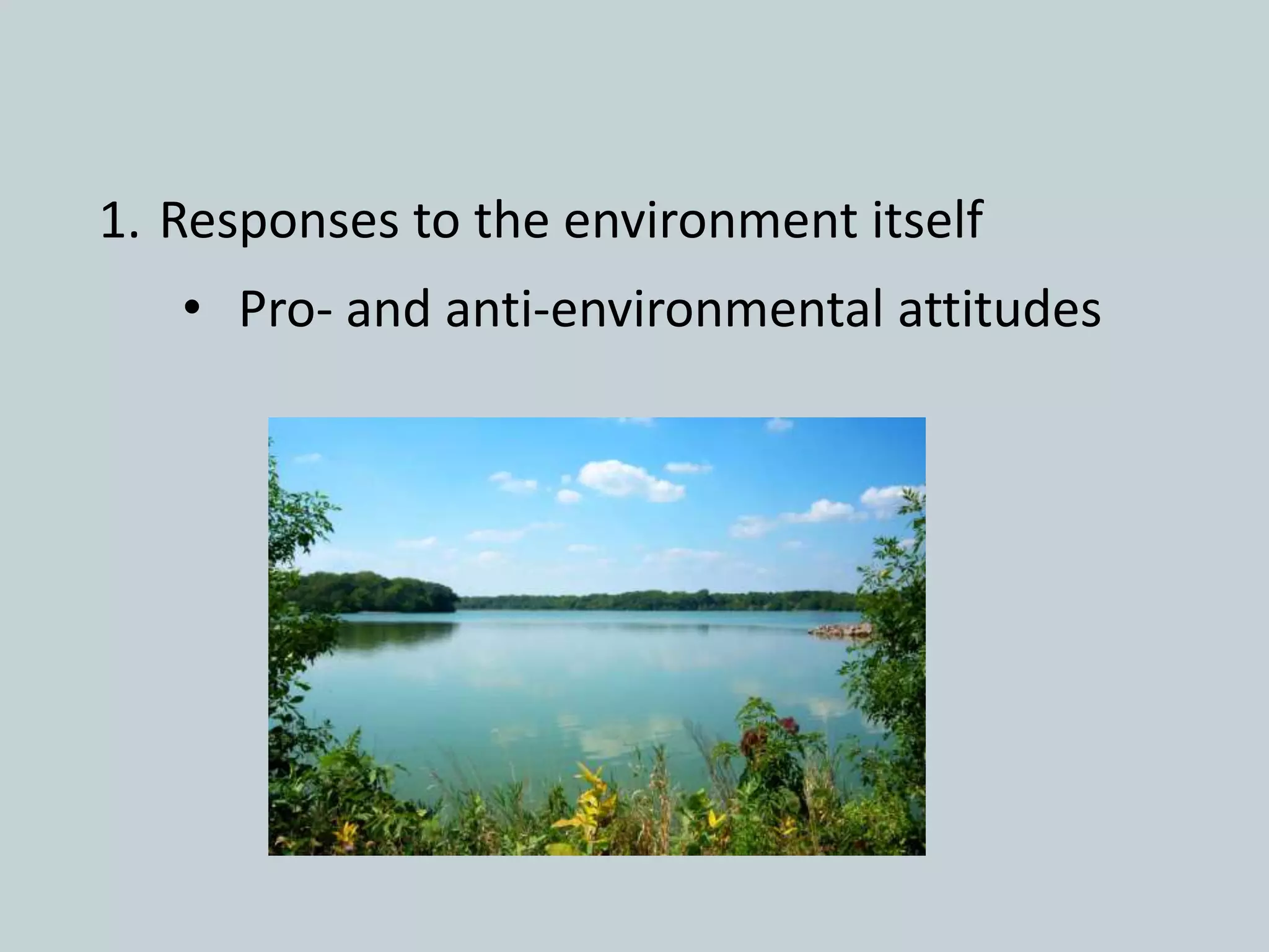 Emotions and Environmental Values | PPT