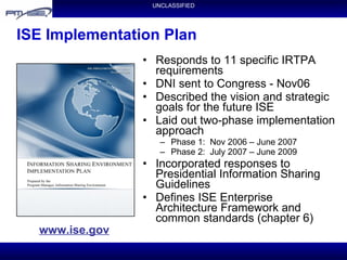 Ise enterprise architecture and common standards program | PPT ...