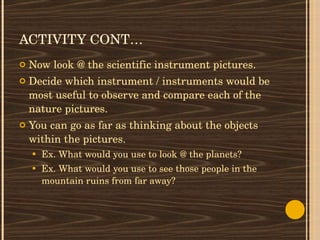 Scientific Instruments | PPT