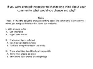 Isee writing class | PPTX