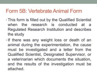ISEF FORMS - Research for Grade 10 - Powerpoint Presentation | PPTX