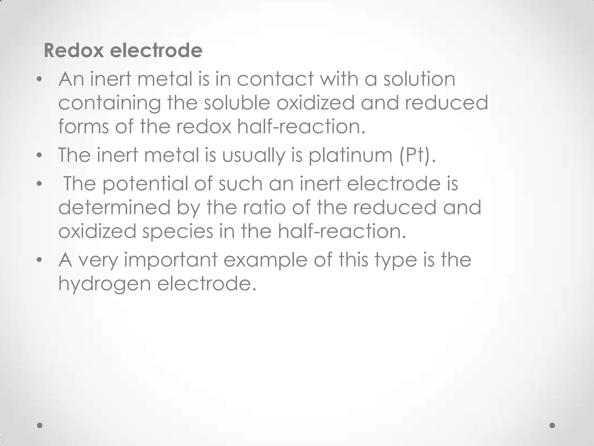 potentiometry & ion selective electode | PPTX