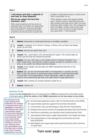 Ise ii sample paper with notes | PDF