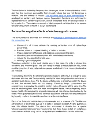 Is electromagnetic radiation dangerous to humans?Electromagnetic ...