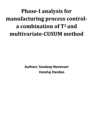 Isen 614 project report | PDF