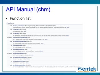 [Isentek] eCompass API Quick Start | PDF