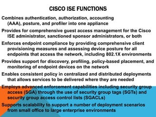 Cisco Identity Services Engine (ISE) | PPTX