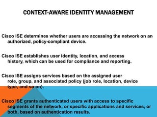 Cisco Identity Services Engine (ISE) | PPTX