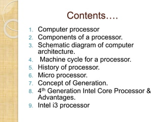 I series processor | PPTX