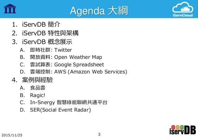 iServDB雲端資料庫解決方案